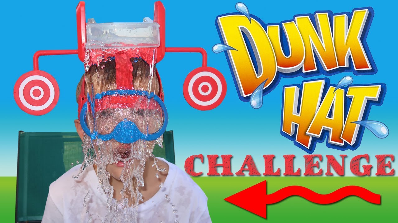 DUNK HAT CHALLENGE! - Family Game Night - YouTube
