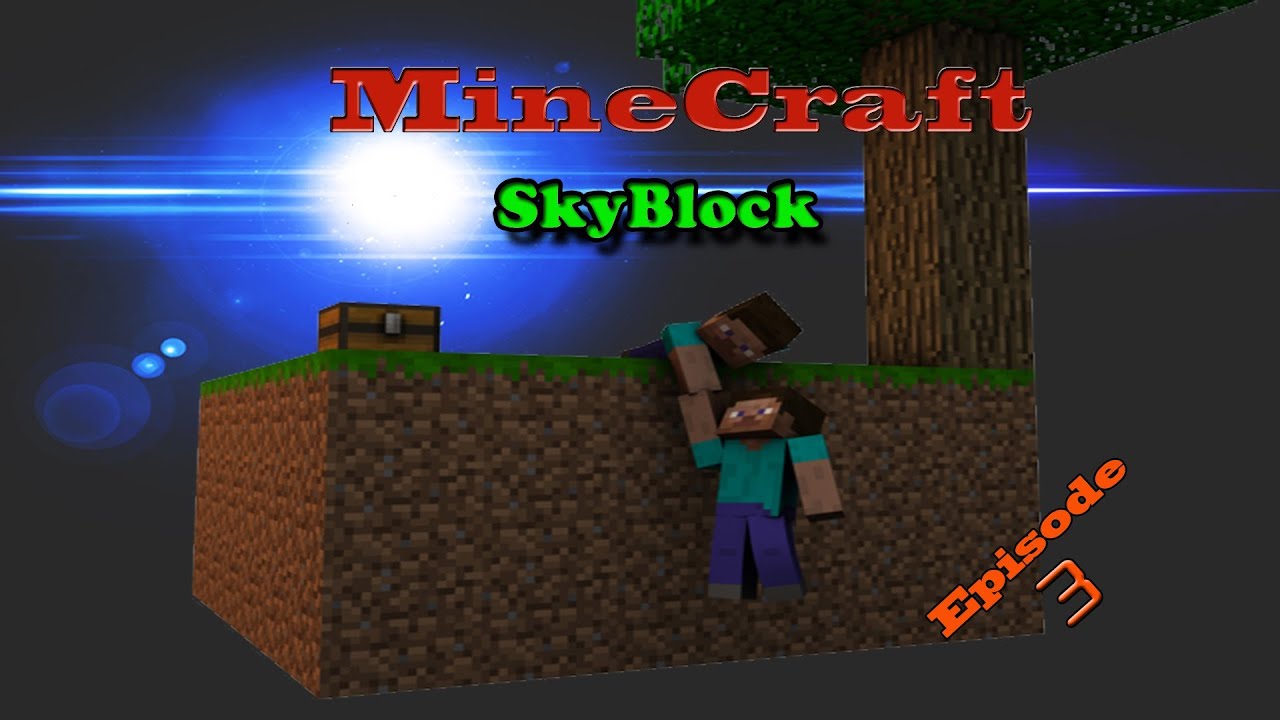 Let's Play Minecraft Skyblock [Episode 3] - YouTube