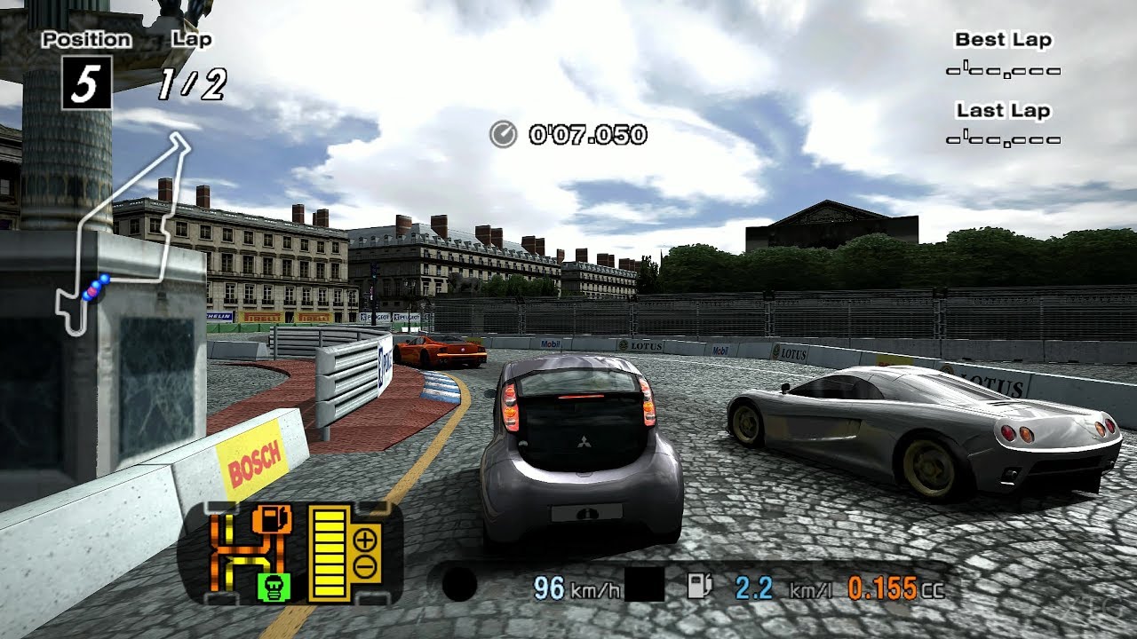 [#1529] Gran Turismo 4 - Mitsubishi i Concept '03 (HYBRiD) PS2 Gameplay ...