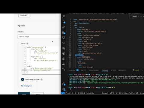 Jenkins Scripted Pipelines Migrations with GitHub Actions Importer - YouTube