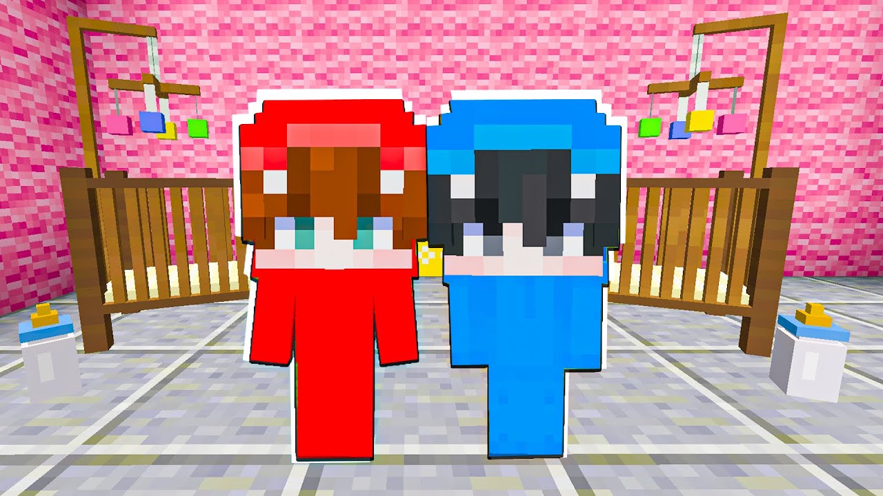 ADOPTO A DAGAR Y NACHO BEBES en MINECRAFT😱 - YouTube