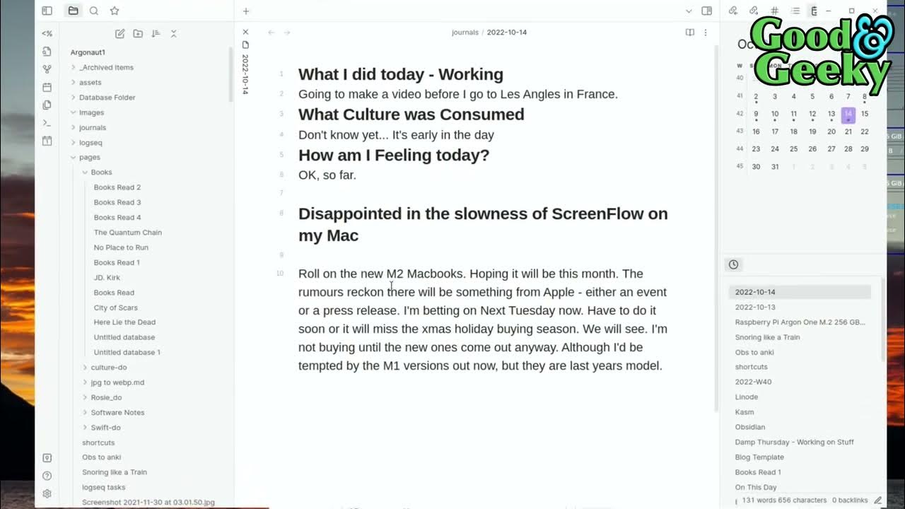 Regex on Raspberry Pi and Tabs in Version 1 of Obsidian - YouTube