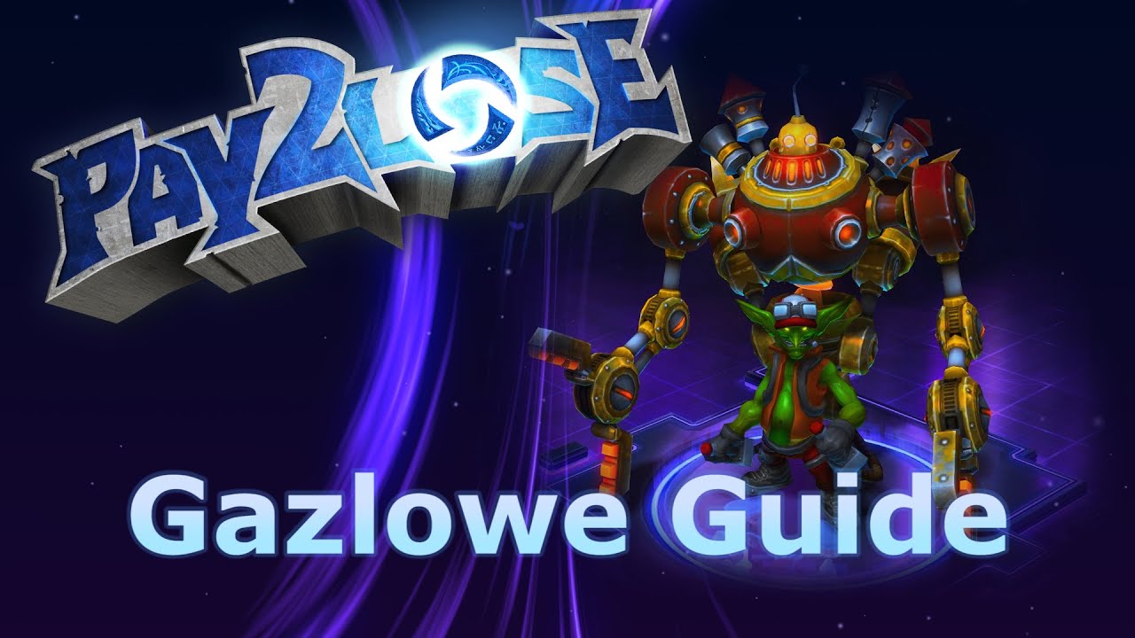 Heroes of the Storm Gazlowe Jungle Guide - YouTube