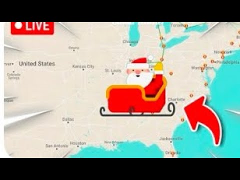 🔴 live Santa tracker trucking Santa is live! - YouTube