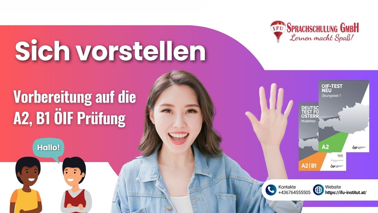 ÖIF Sprechen A2/B1 leicht gemacht: Teil "Sich vorstellen ...