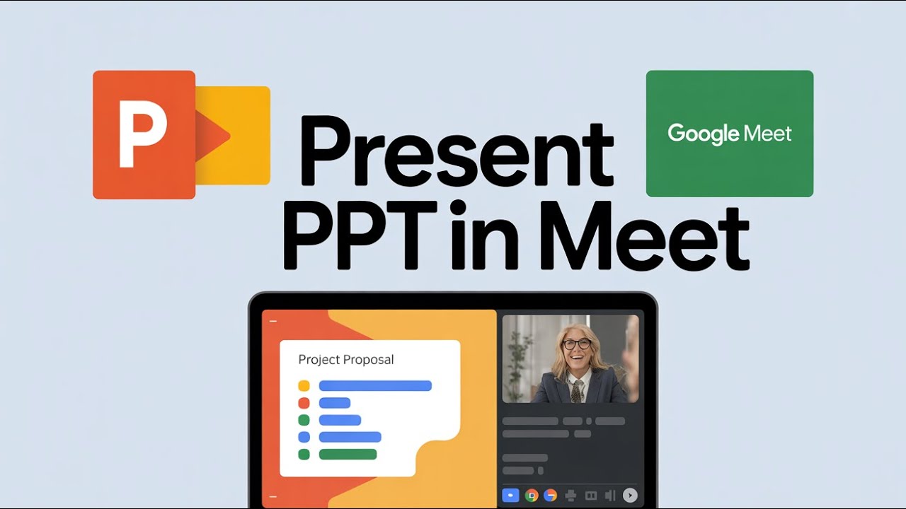 How to Present PowerPoint in Google Meet (Quick & Easy) - YouTube