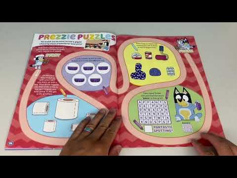 ‼️ BLUEY Magazine - December Issue Part 2 ☃️ | Bluey Books & Crafts ...