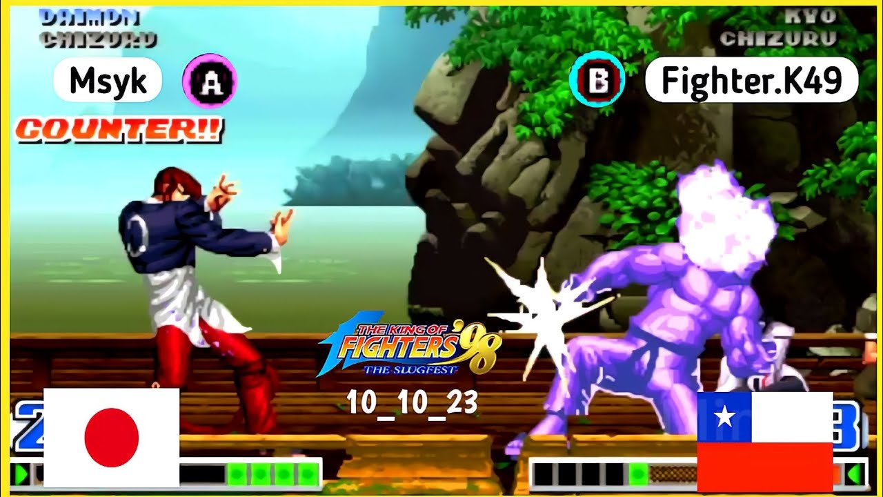 KOF 98 MSYK (Japan) Vs Fighter.K49 (Chile) Best Of Five | #kof98 #msyk ...