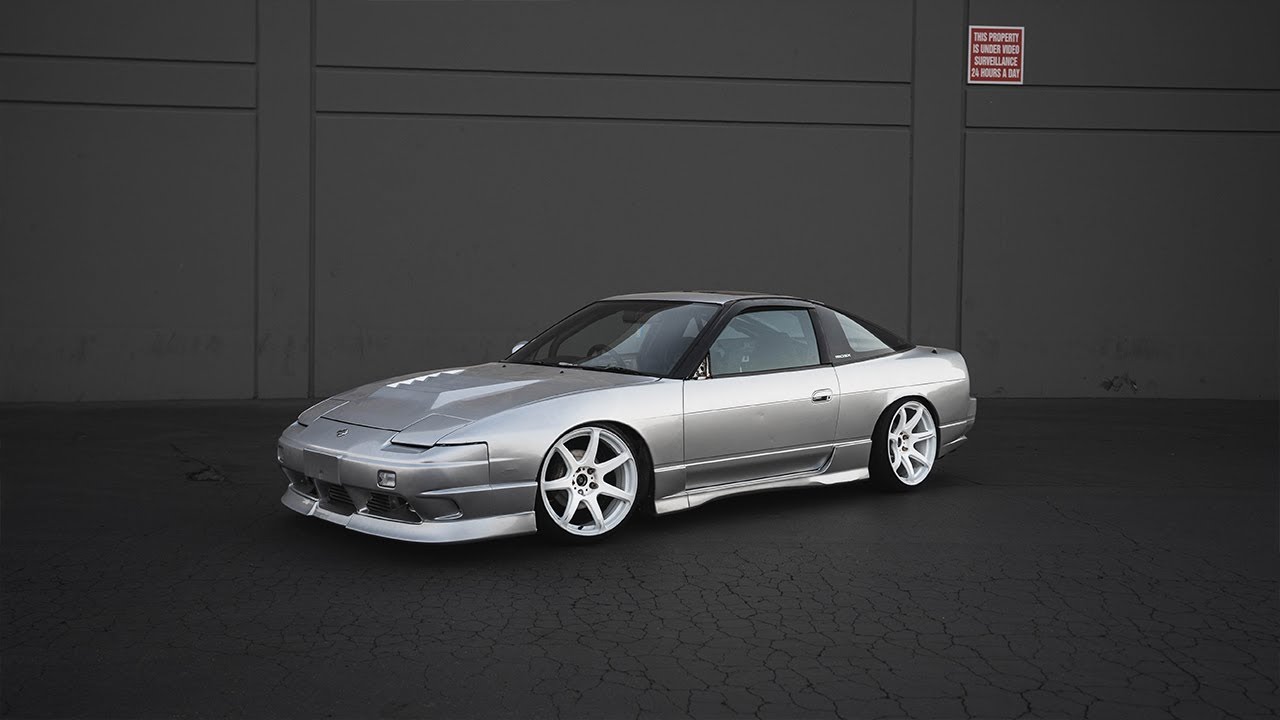 SLAMMING the 180SX on NEW Work Wheels!!! - YouTube