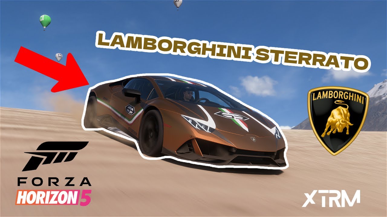 Lamborghini Sterrato In Forza Horizon 5! | *Built* | - YouTube