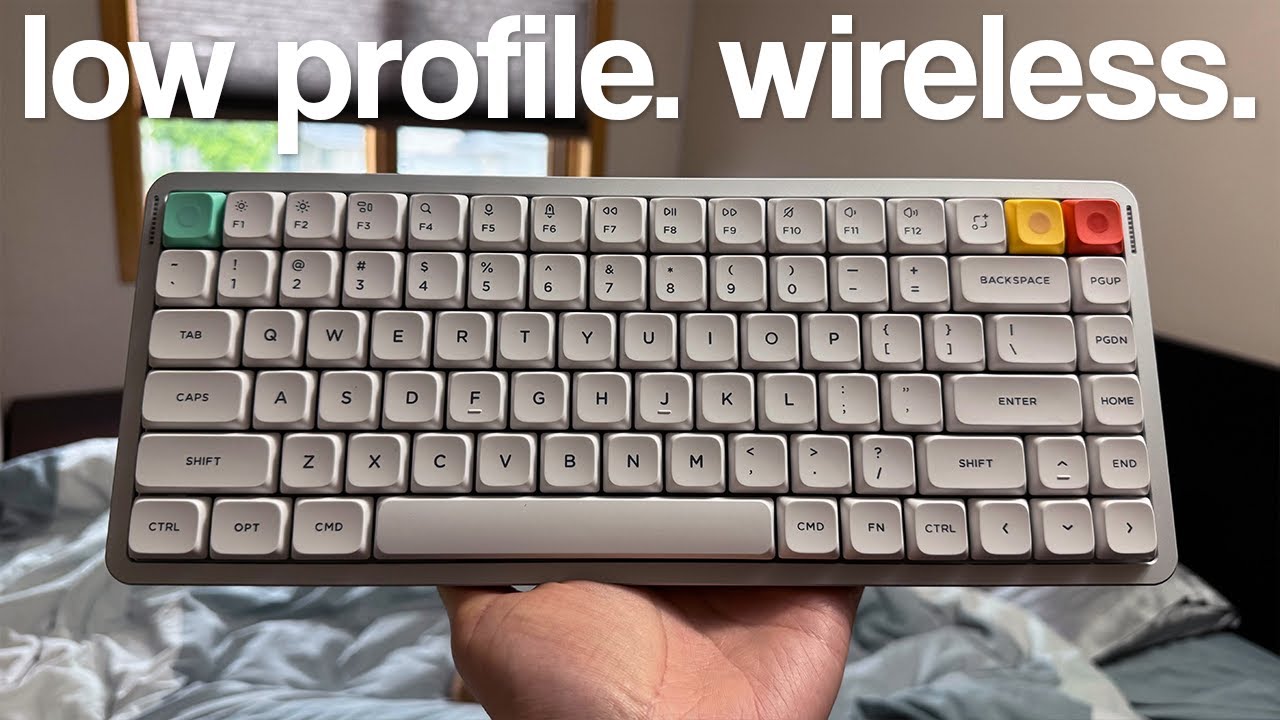 Wireless Low Profile | NuPhy Air75 V3 Keyboard Review - YouTube
