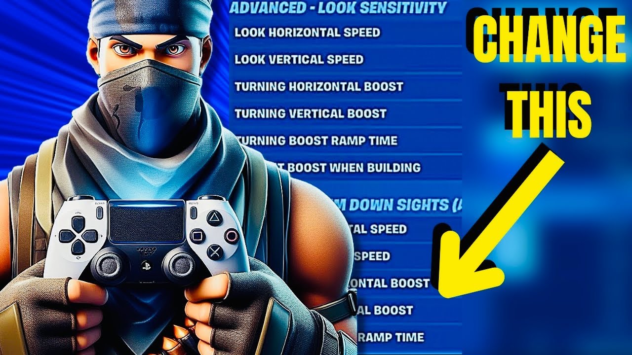 BEST Controller Settings Fortnite PS5 - YouTube