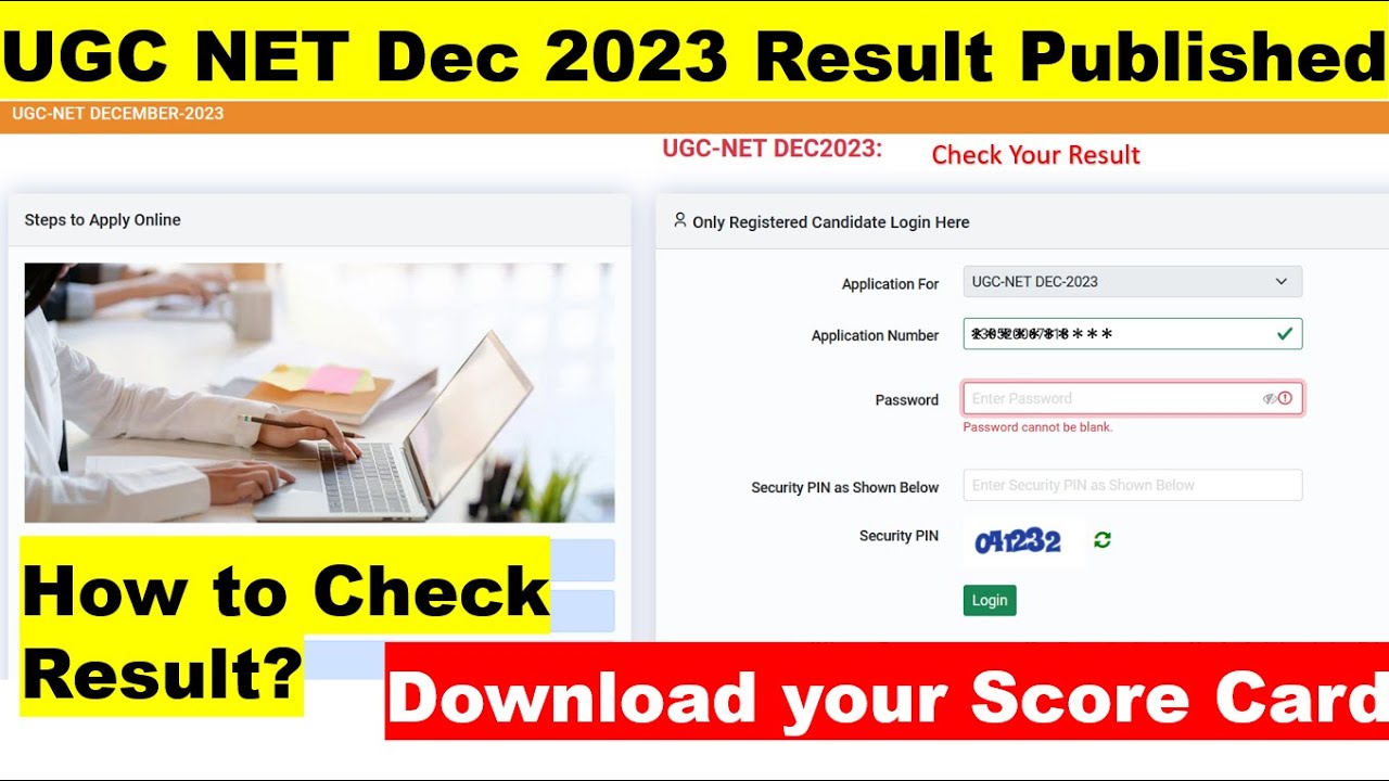 UGC NET Dec 2023 Result Published. Congratulations to all #ugcnet2023 # ...
