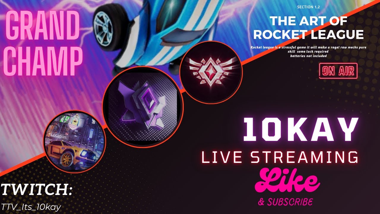 🔴Live Rocket League:Road To GrandChamp Ep.7 - YouTube