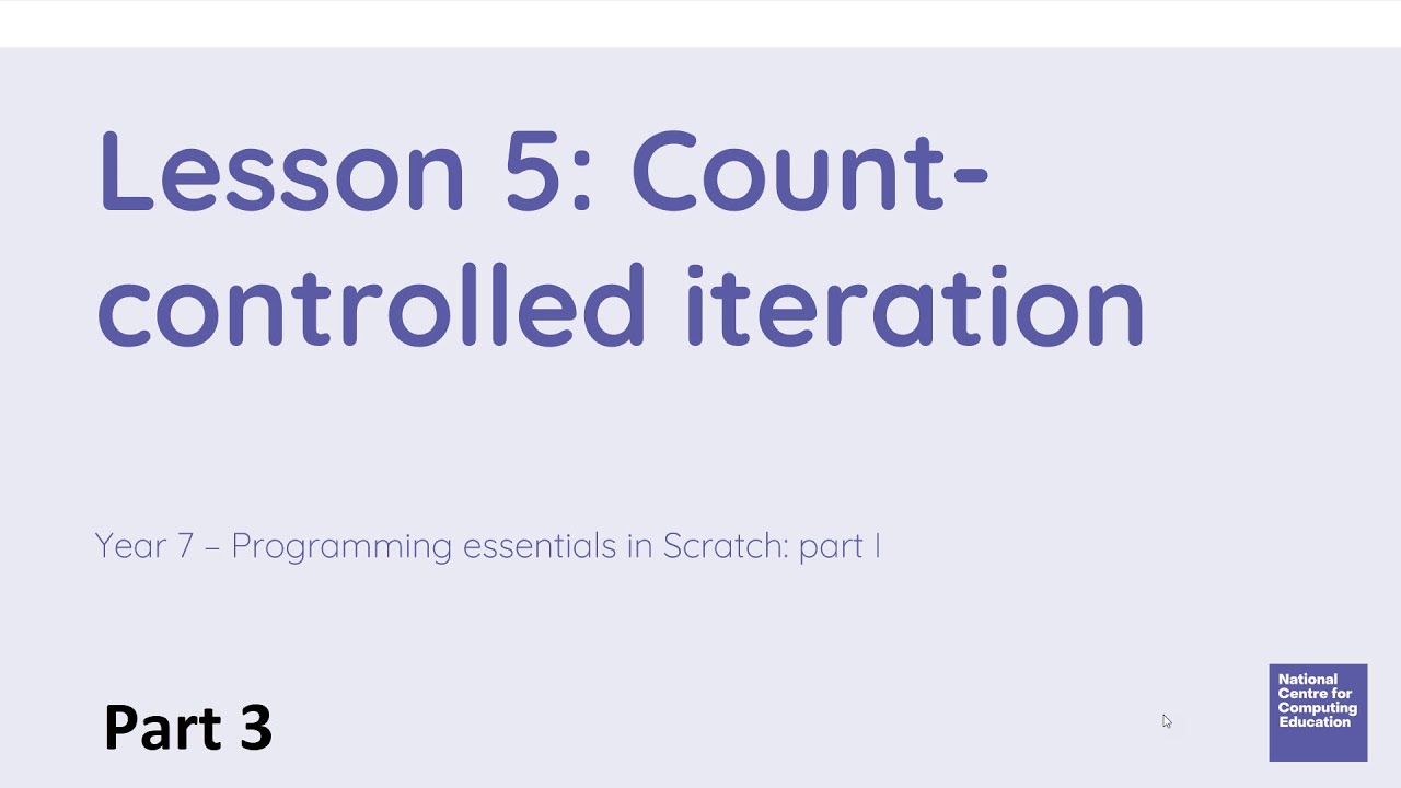 L5 Count Controlled Iteration Part 3 Debugging Youtube