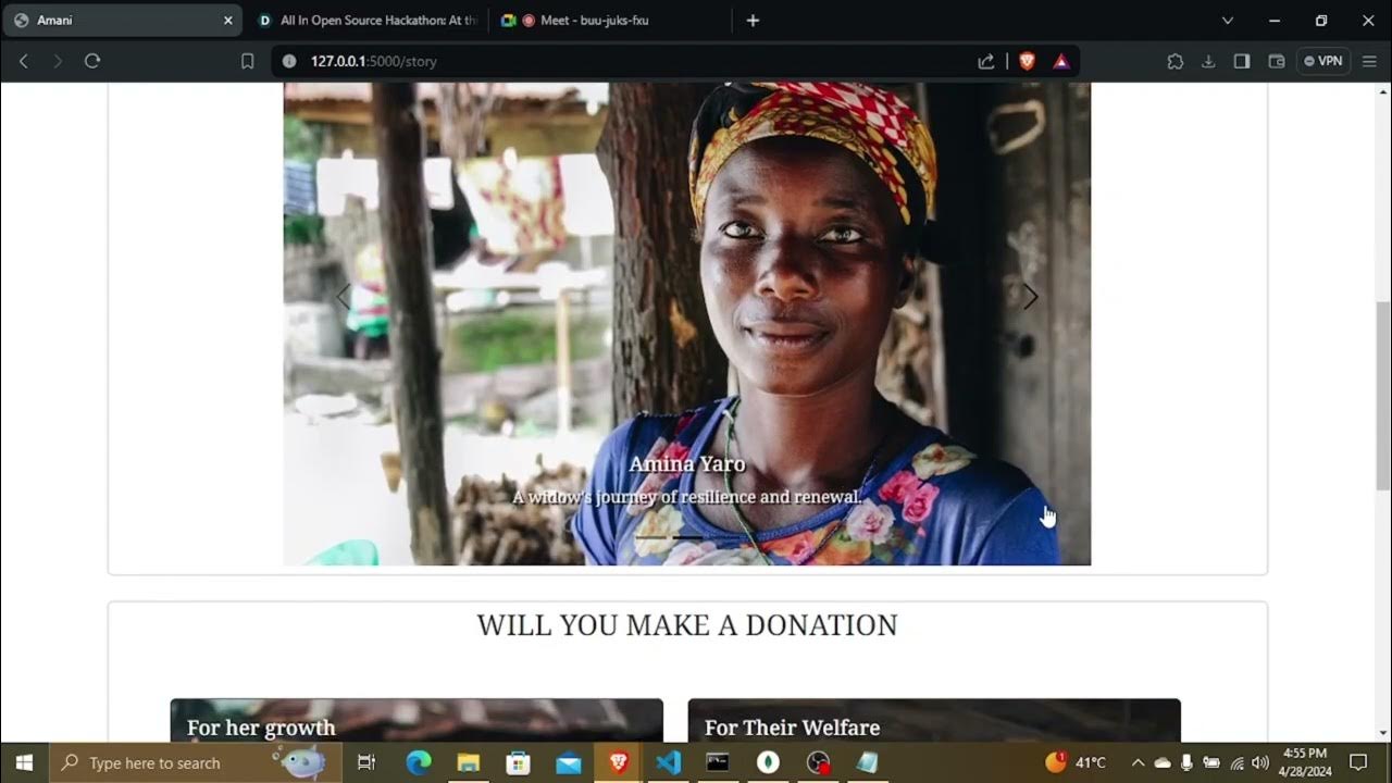 Project Amani | All In Open Source Hackathon | MLH - YouTube