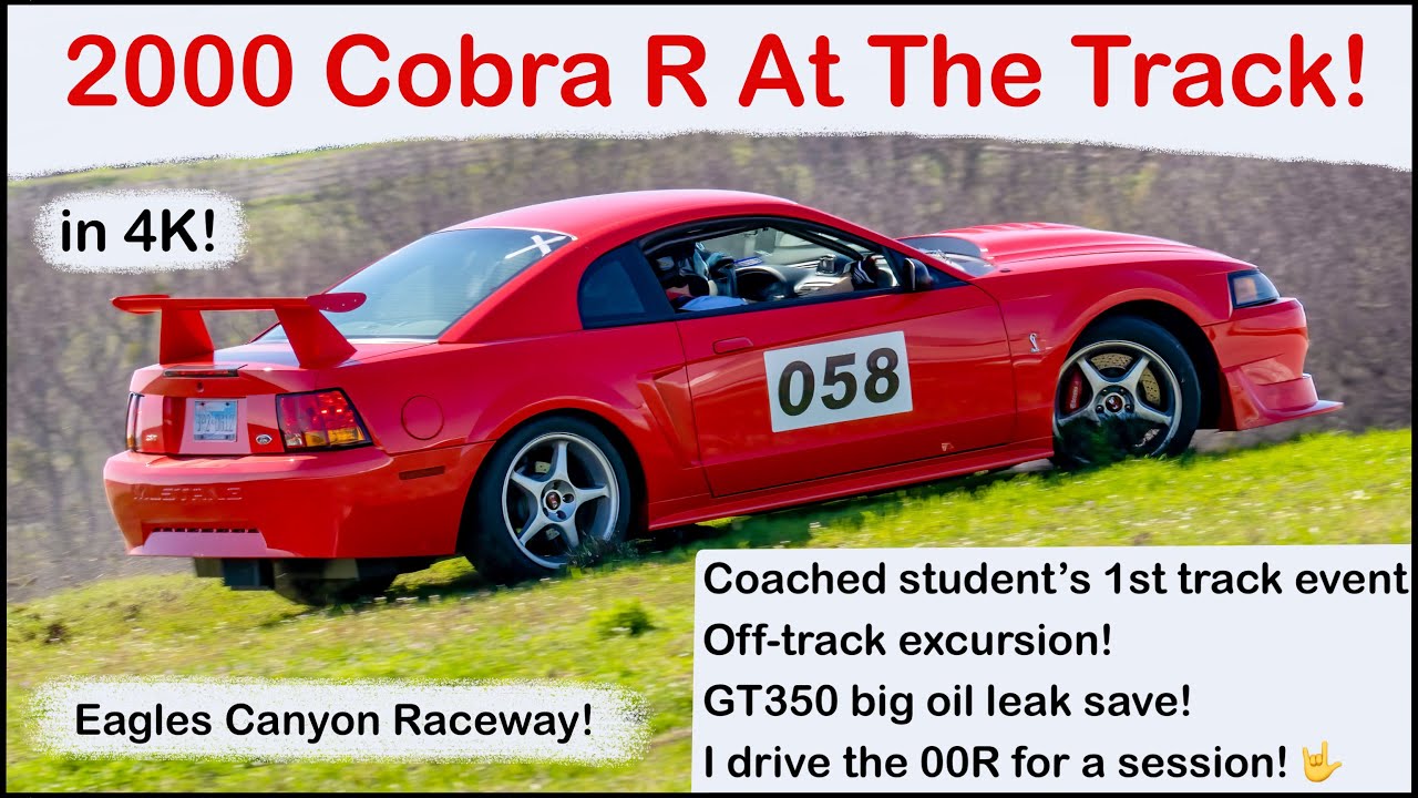 2000 Cobra R at the Track! - YouTube