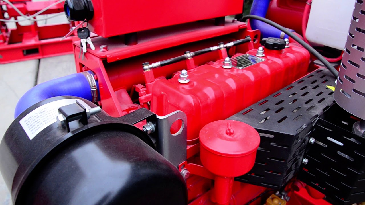 UL Diesel engine fire pumps - YouTube