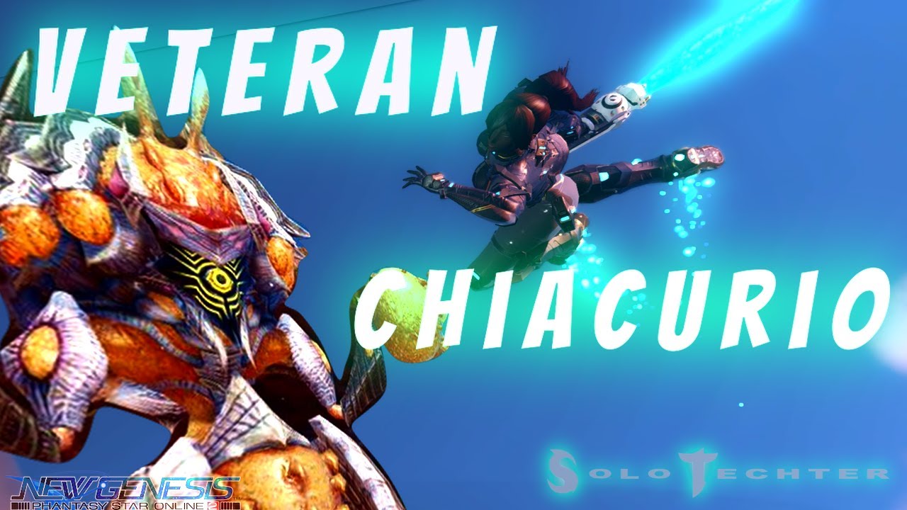 【PSO2NGS】Techter X Veteran (Dread) Chiacurio | Solo Gameplay - YouTube