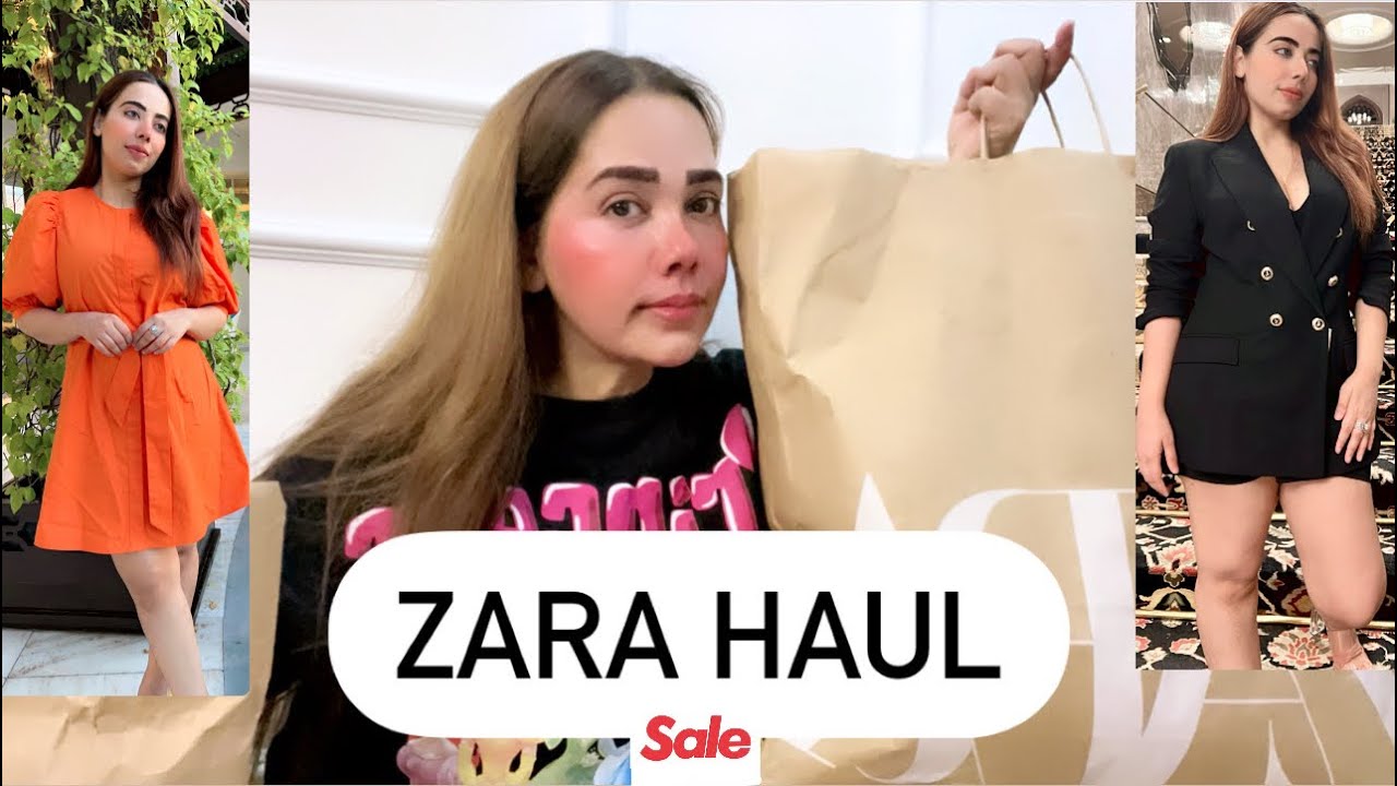 Zara Try On Haul|| Zara Sale Going On 50% Off|| Zara New Dresses 😍🥰 ...