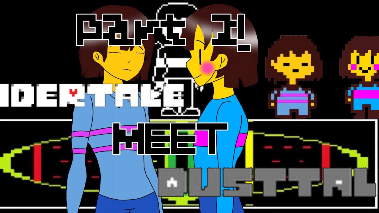 Undertale meet Dusttale Part 2!! / Frisk Is Dying!? - YouTube