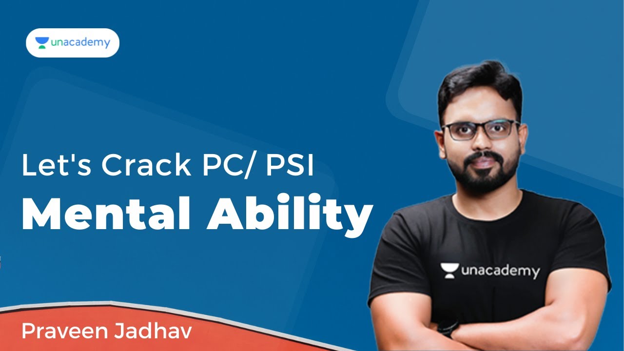 Let's Crack PC | PSI Mental Ability | Praveen Jadhav | Unacademy Karnataka PSC - YouTube