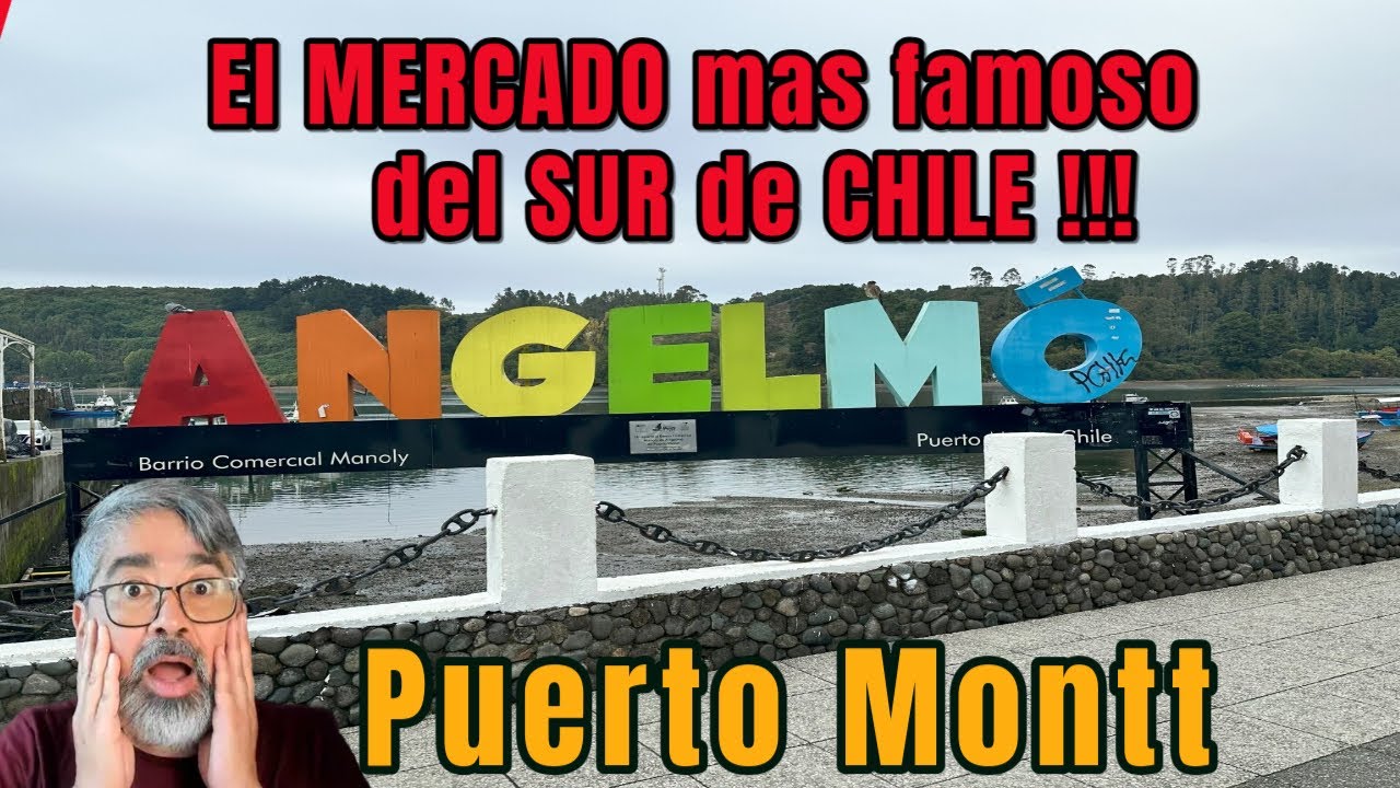 🇨🇱 ¡ Angelmó : El MERCADO MÁS FAMOSO del Sur de Chile! 🐟🎨#puertomontt # ...