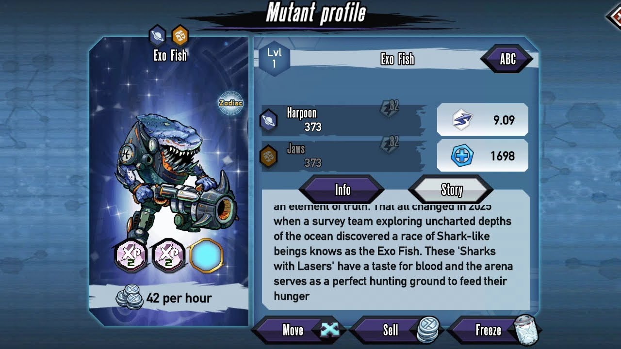 Review Mutant | Exo Fish Zodiac - Mutant Genetic Gladiator Indonesia ...