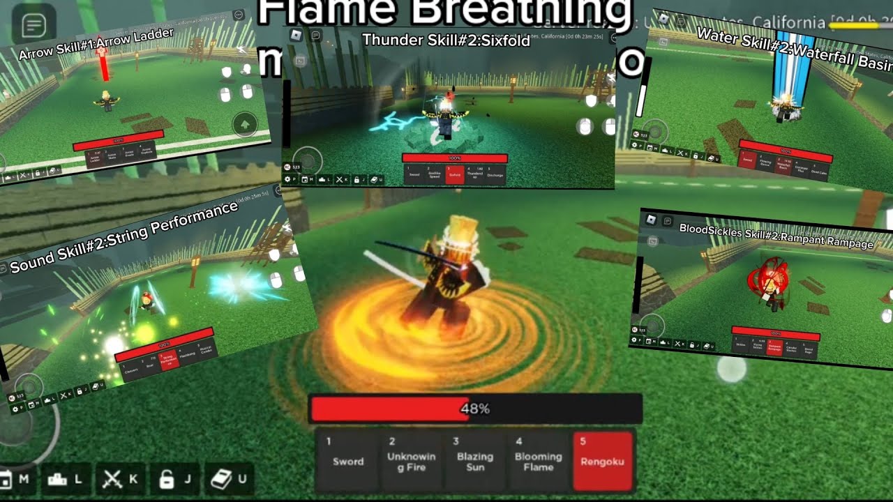 Rogue Demon Showcasing BDA's and Breathing styles - YouTube