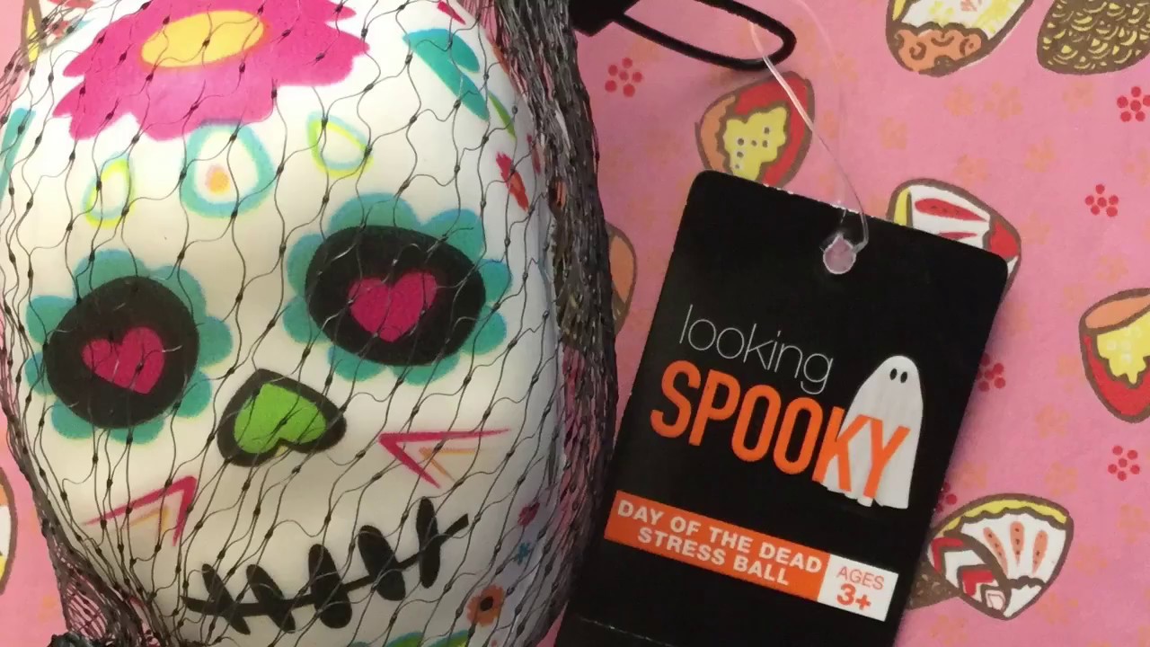 Day of the Dead Skull Squishy from Walgreens! | iiSquishSquishies - YouTube