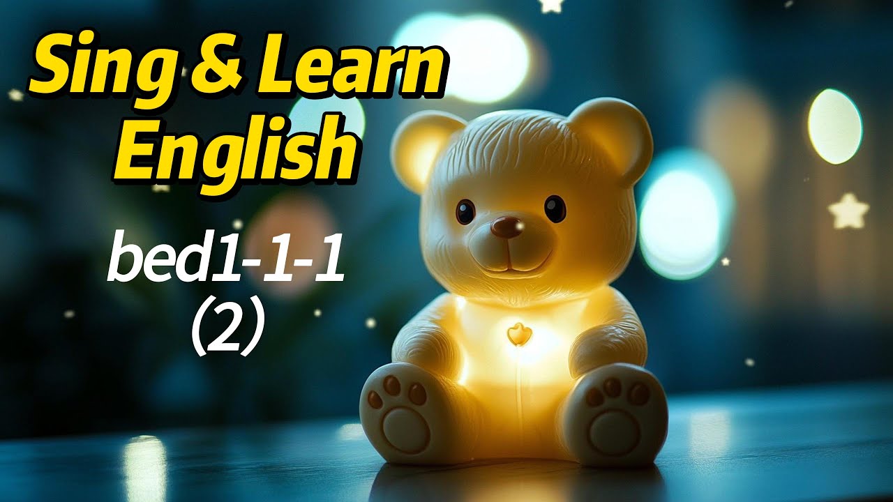 Sing & Learn English | Bedtime Words for Kids | Level 1 | ESL Kids ...