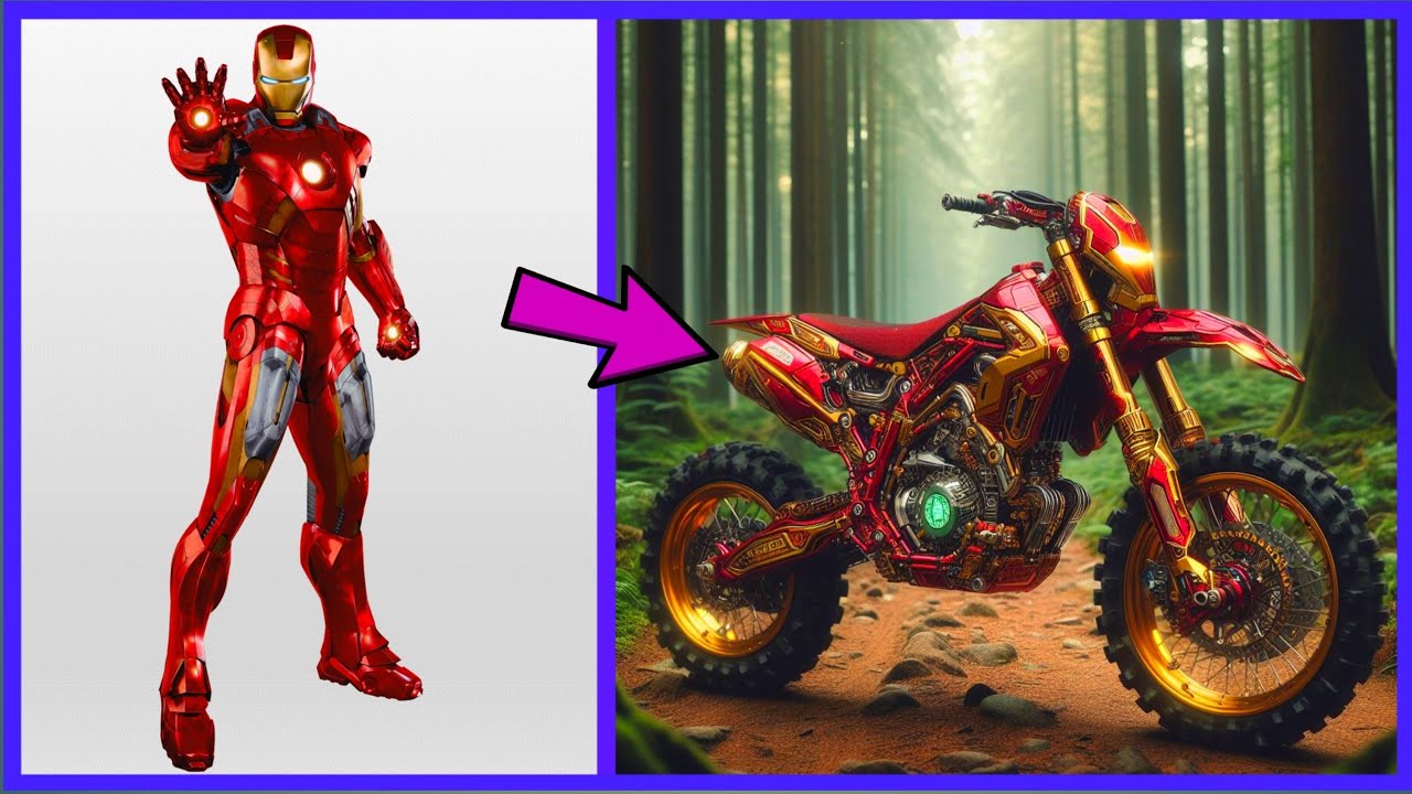AVENGERS But DIRT BIKE VENGERS 🔥 All Characters (marvel & DC) 2024💥 ...