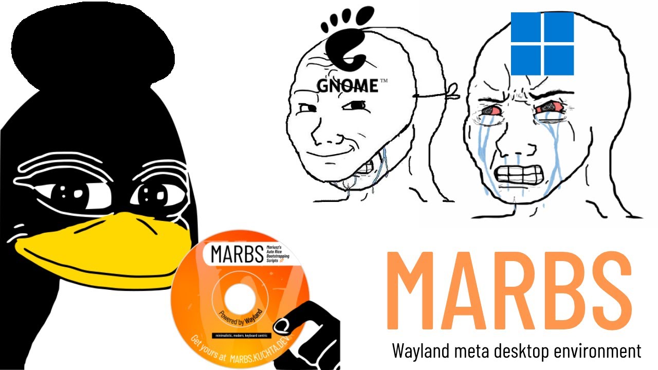 MARBS first steps — a modern, wayland tiling window manager-based meta ...
