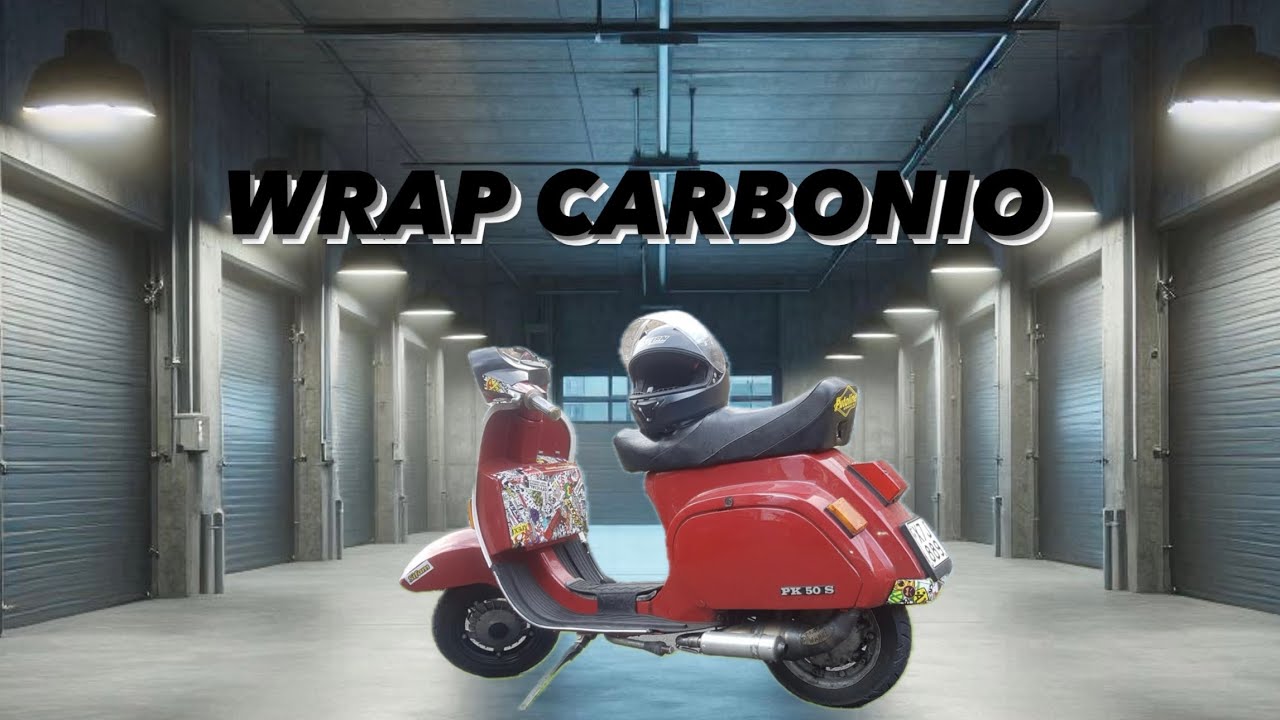 WRAPPO LA MIA VESPA PK 50 (115) S - YouTube