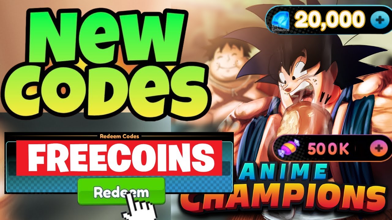 ALL NEW WORKING CODES FOR ANIME CHAMPIONS SIMILATOR IN 2023! ROBLOX ...