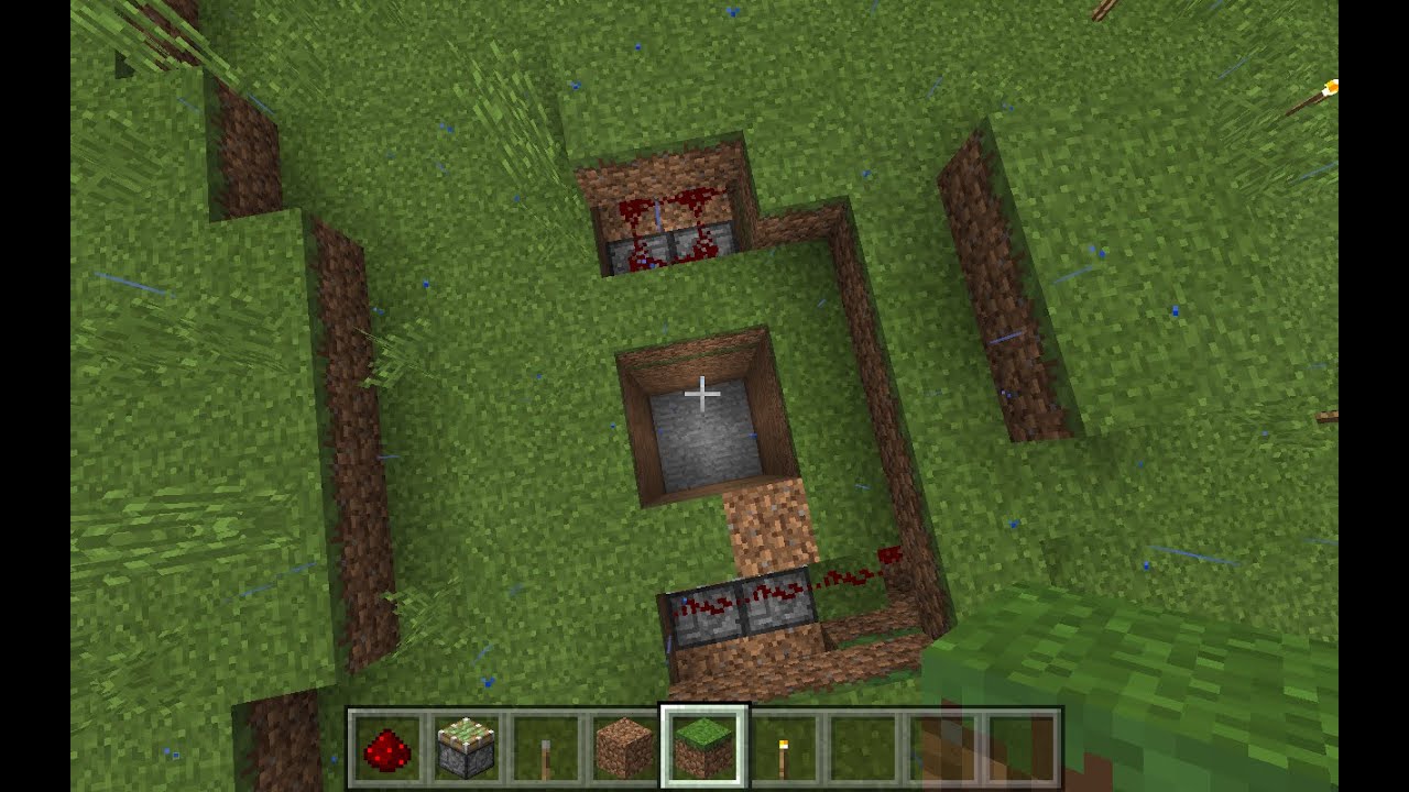 How to Build A Secret Base Enterance In Minecraft - YouTube