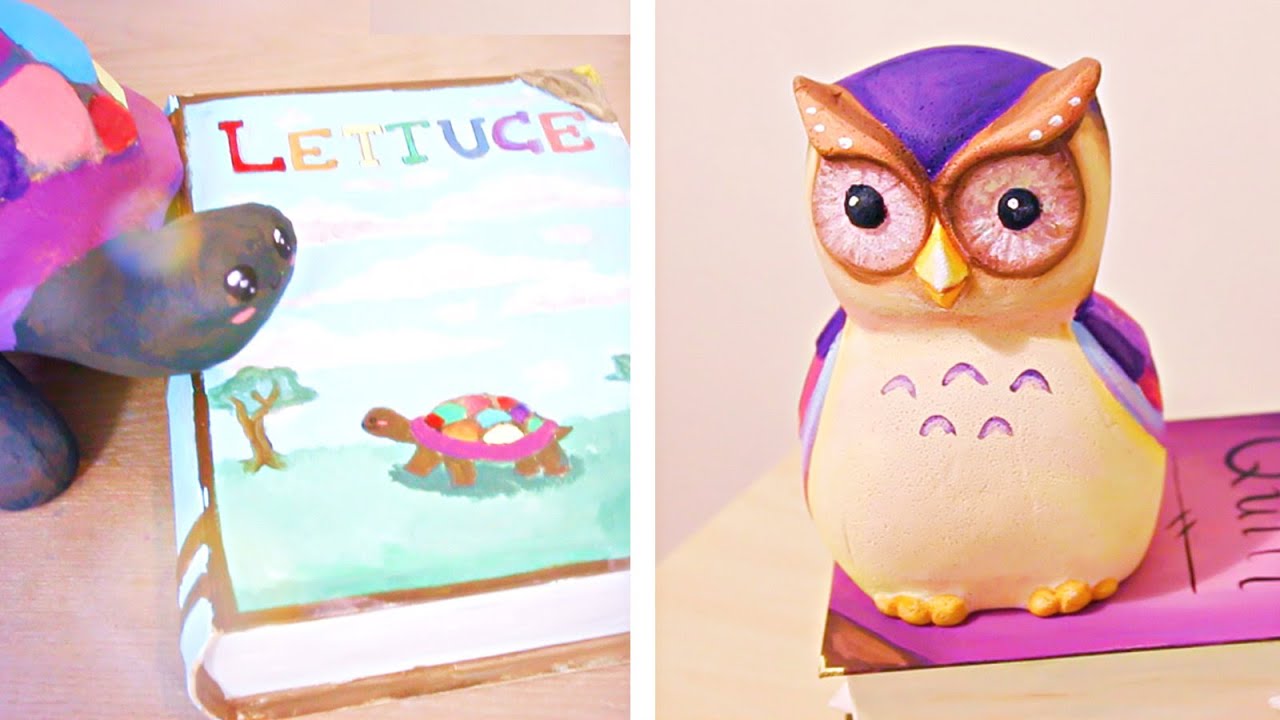 Owl and Tortoise Art | Hedy and Jamie - YouTube
