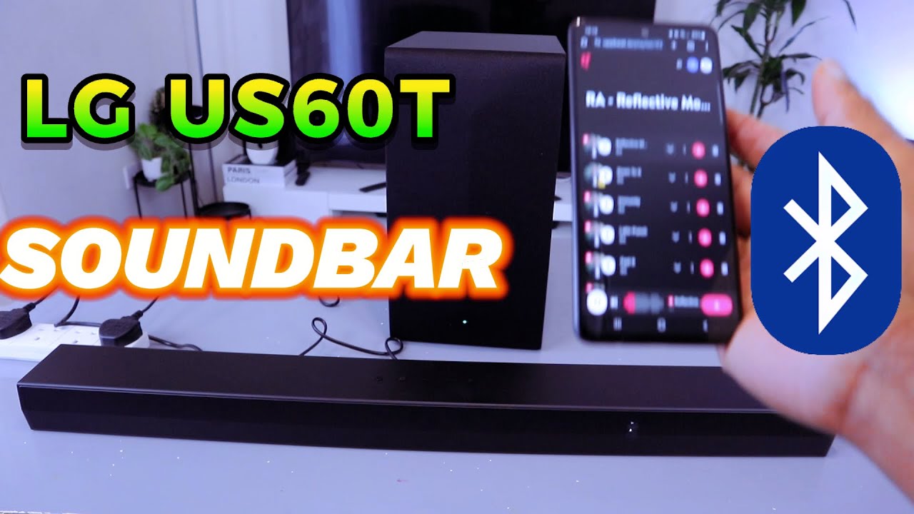 LG US60T 3.1Ch Soundbar with Wireless Sub Unboxing with Audio ...