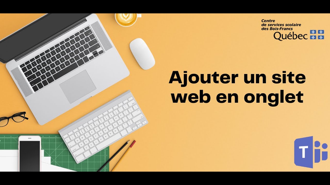 Ajouter un site web en onglet - YouTube