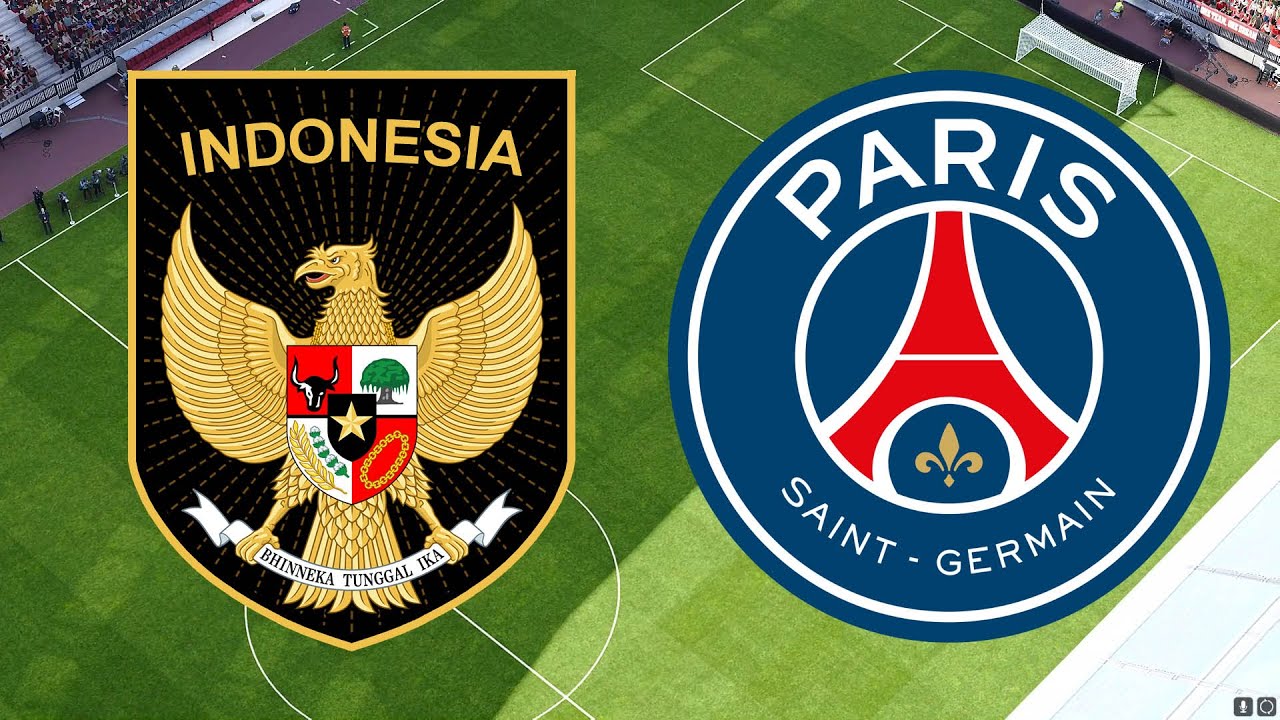 Pertandingan Seru Timnas Indonesia vs PSG | Duel Sengit & Aksi Gol ...