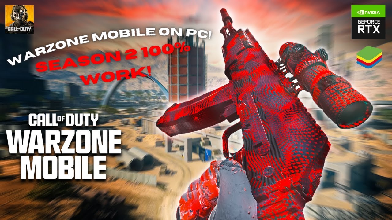 HOW TO PLAY WARZONE MOBILE SEASON 2 ON PC! | BLUESTACKS EMULATOR 120 ...