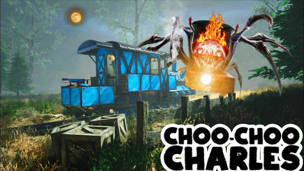 THE SPIDER TRAIN RAN OVER MY TRAIN//CHOO CHOO CHARLES//clip198 - YouTube