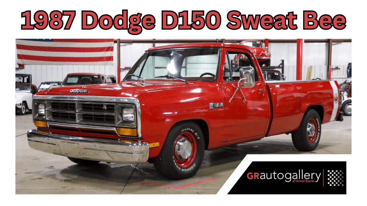 1987 Dodge D150 Sweat Bee For Sale - Walk Around - YouTube