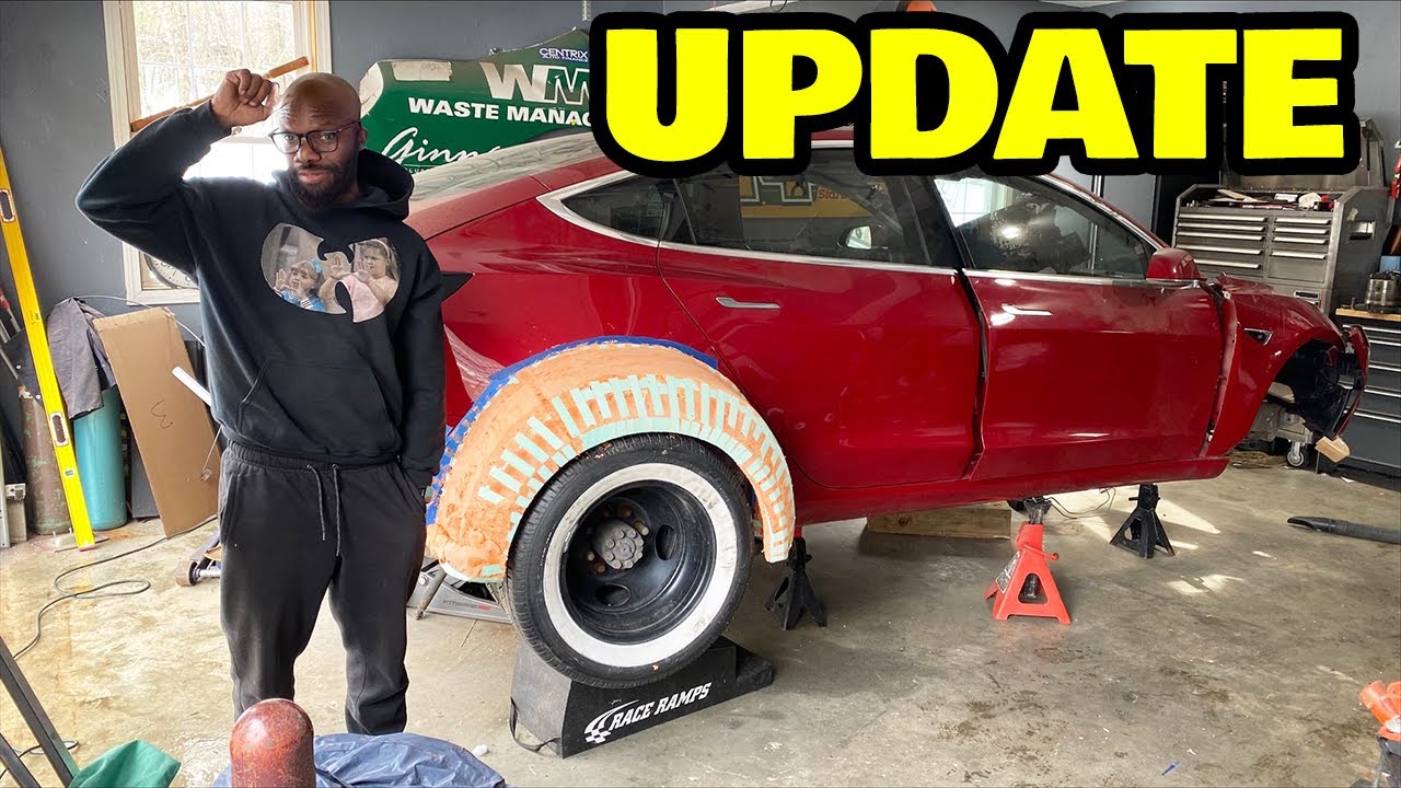 Why Building a Six Wheel Drive Diesel Tesla Takes FOREVER - YouTube