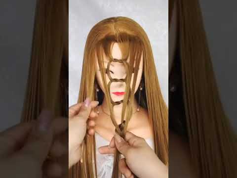 Evde asan edə bileceyiniz saç formaları.Прически, которые можно легко сделать дома.