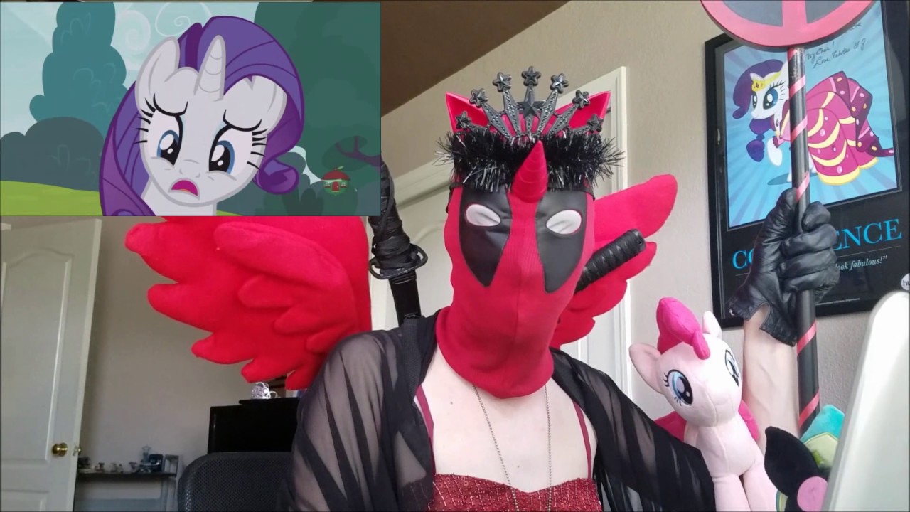 Princess Deadpool Reacts (MLP: FiM S07E06 Forever Filly) - YouTube