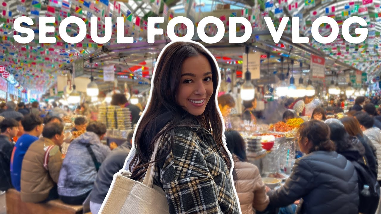 I tried all the viral TikTok street food in Seoul | vlog part 1 - YouTube