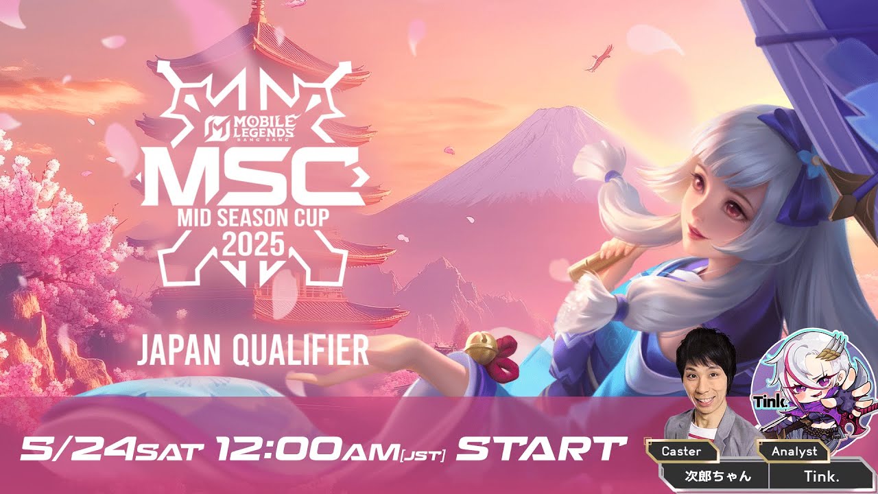 Mobile Legends:Bang Bang Mid-Season Cup 2025 Japan Qualifier GRAND ...