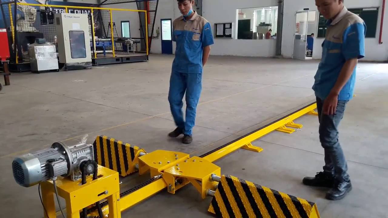 Safety truck stopper - YouTube