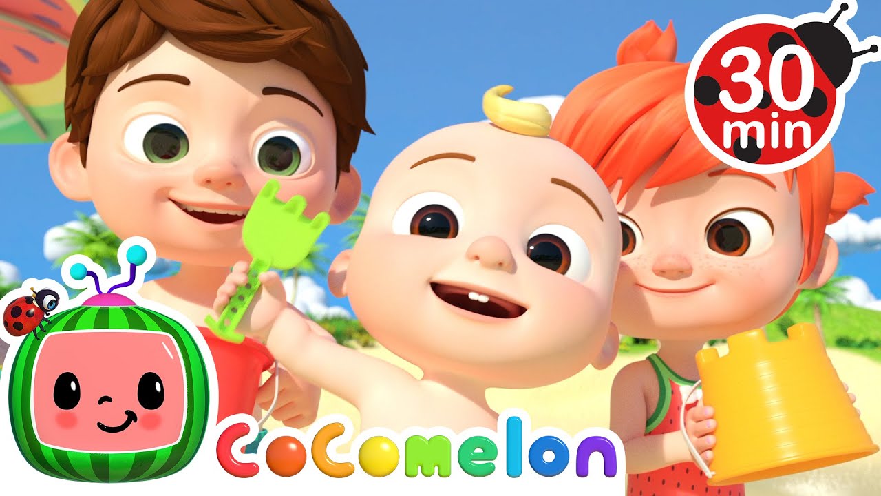 Play on the Beach Song | CoComelon | Kids Cartoons & Nursery Rhymes ...